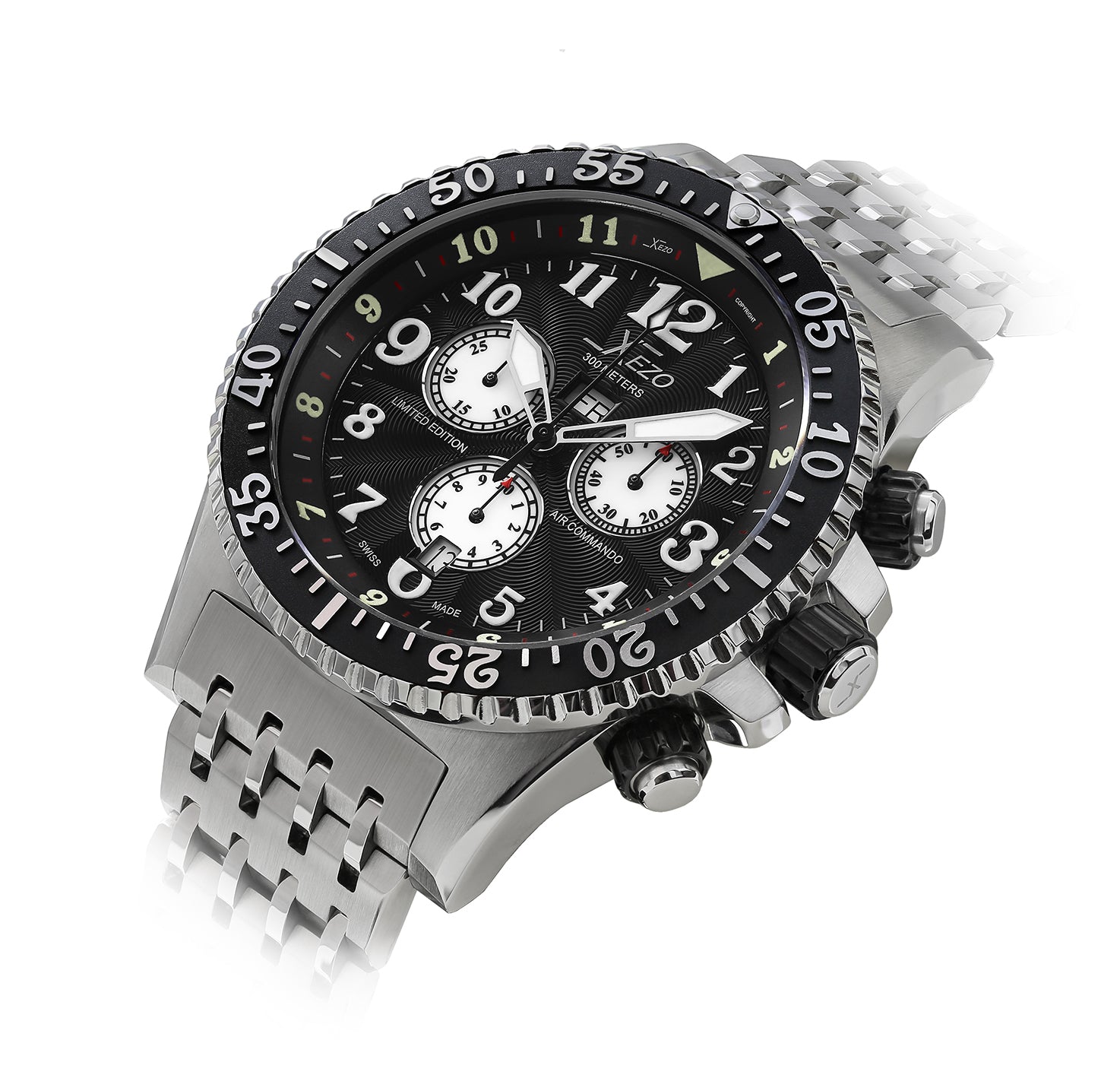 Xezo | Air Commando D45-GS | Xezo Air Commando 300-Meter Water ...